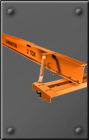 Harrington 2-Ton, 24' Span Manually Operated Bridge Crane Kit