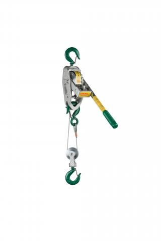 Lug-All 1/2-Ton Cable Puller / Ratchet Lever Hoist, Small