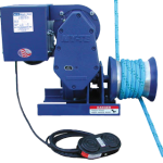 My-Te Capstan Winch-Hoist, With 10' Foot Control, 300AB