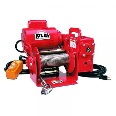 Thern 2000 lb Worm Gear Power Winches, 4WP2T8-2000-8