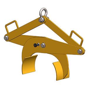 Harrington 1 Ton Adjustable Bar Tongs, Range 12 to 7 Inches