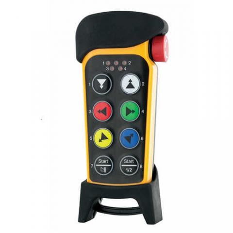 Tele-Radio Panther, 8-Button, 3 Motion, One/Duel Speed Transmitter