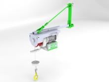 Beta Max Reinforced Post Mount System for Scorpio Hoist