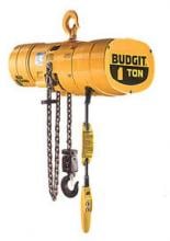 Budgit 2-Ton Electric Hoist, 15' Lift, Hook, BEHC0208-15-H3