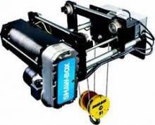 Shaw Box 10-Ton Wire Rope Hoist, 25' Lift, WC3M10-025S20-2